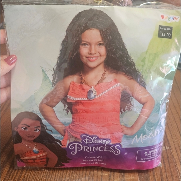 Disney | Costumes | New Disney Princess Moana Deluxe Wig | Poshmark
